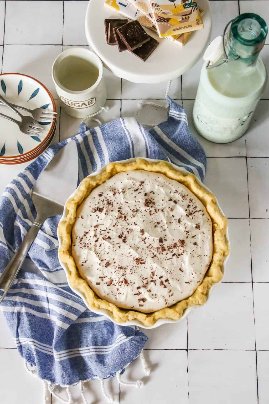 Best Chocolate Pie - Sweet Cs Designs