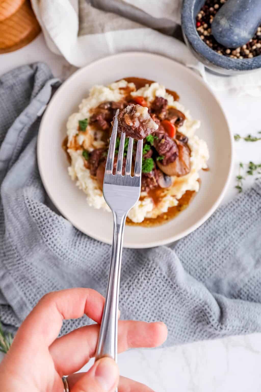 Best Beef Bourguignon Recipe - Sweet Cs Designs
