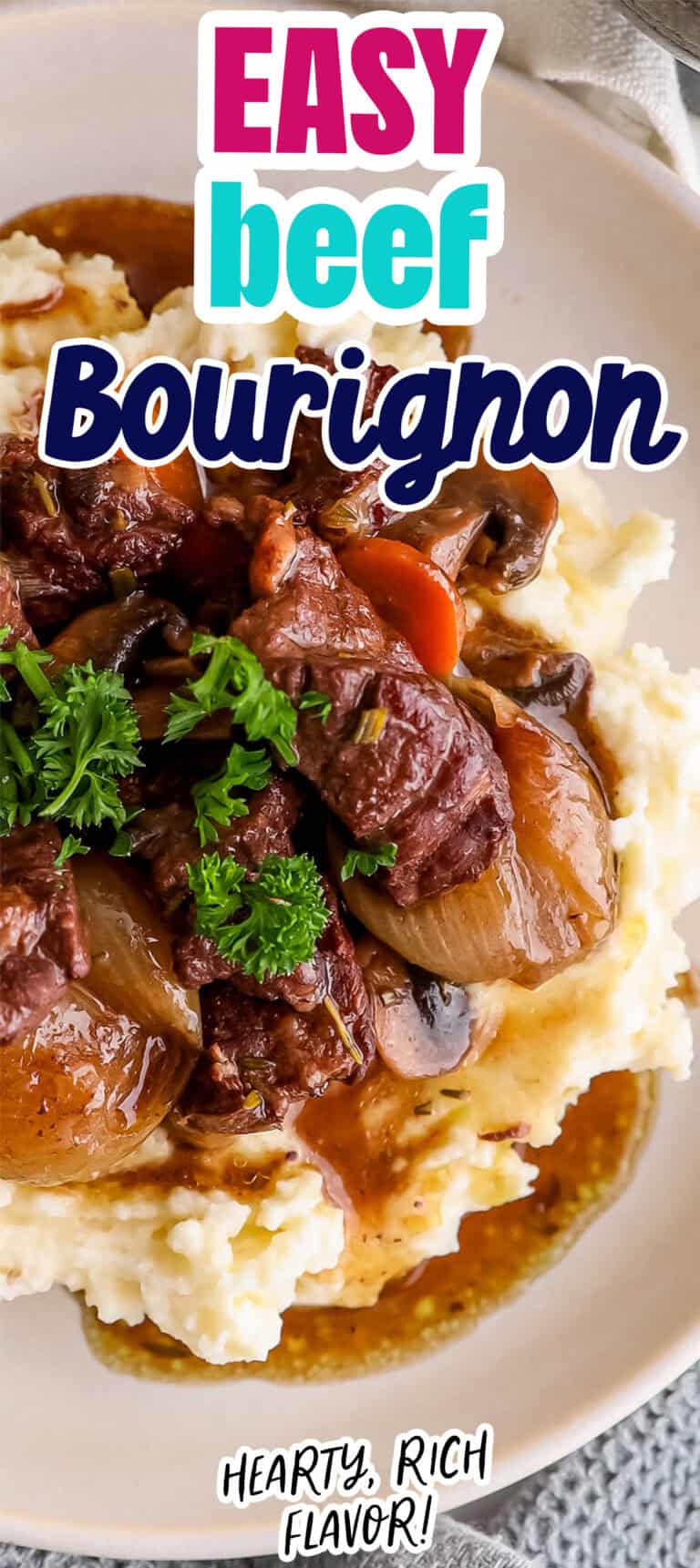 Best Beef Bourguignon Recipe - Sweet Cs Designs
