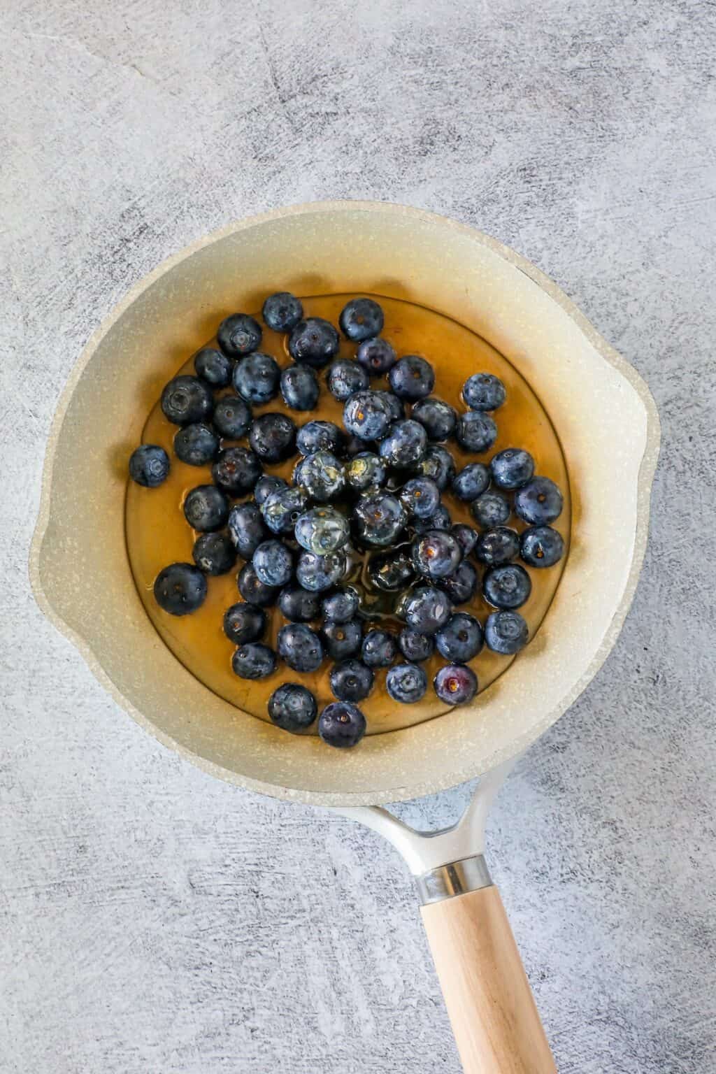 Homemade Blueberry Coffee Syrup - Sweet Cs Designs