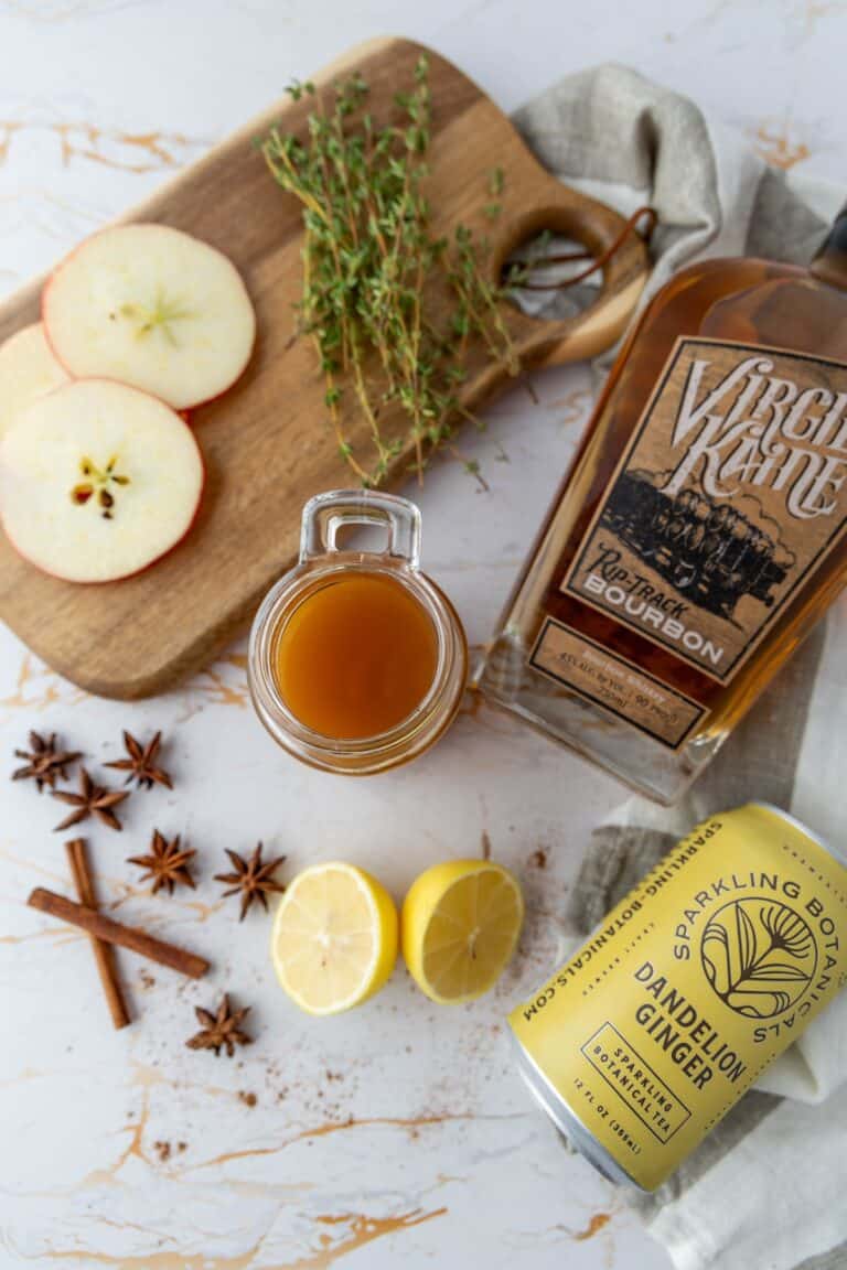 Bourbon Apple Cider Cocktail - Sweet Cs Designs