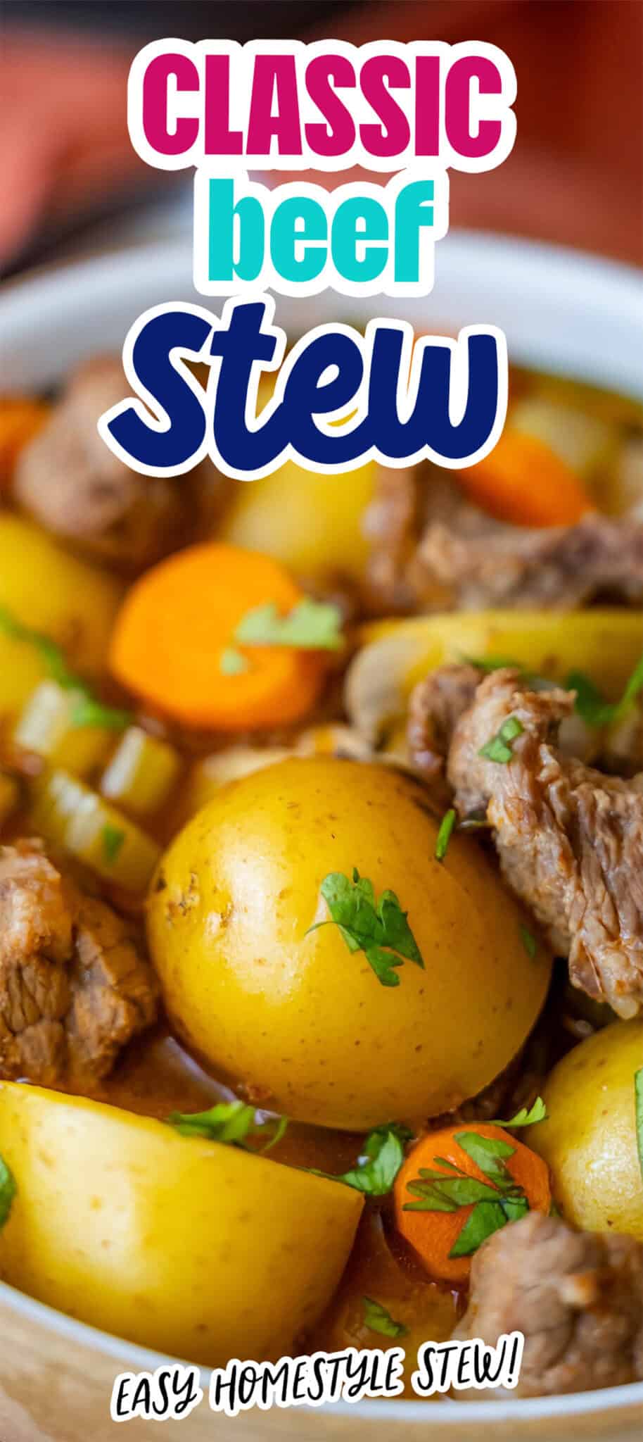 Traditional Beef Stew Recipe - Sweet Cs Designs