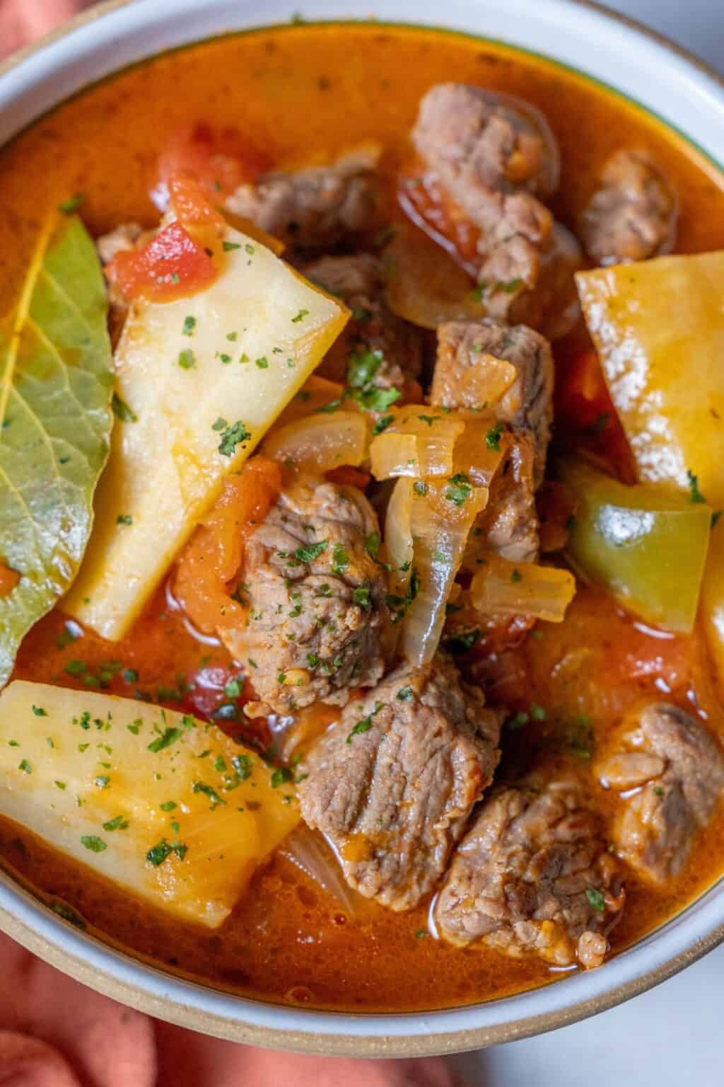 Beef and Parsnip Stew - Sweet Cs Designs