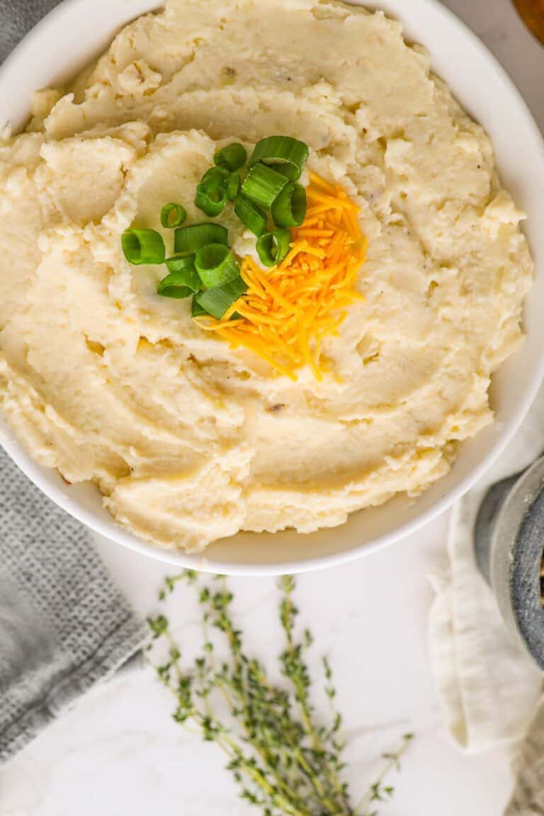 Cheesy Creamy Mashed Potatoes - Sweet Cs Designs