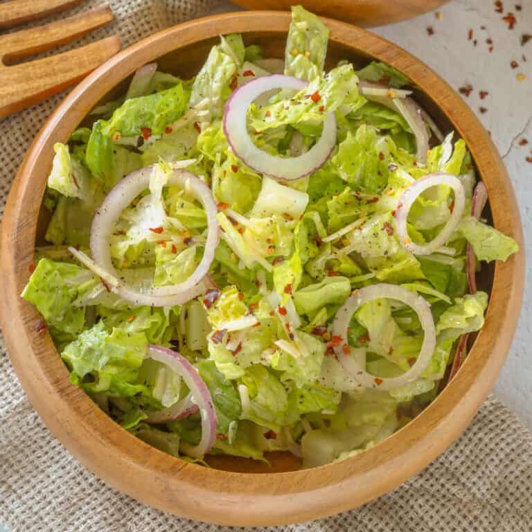Romaine Parmesan Salad - Sweet Cs Designs