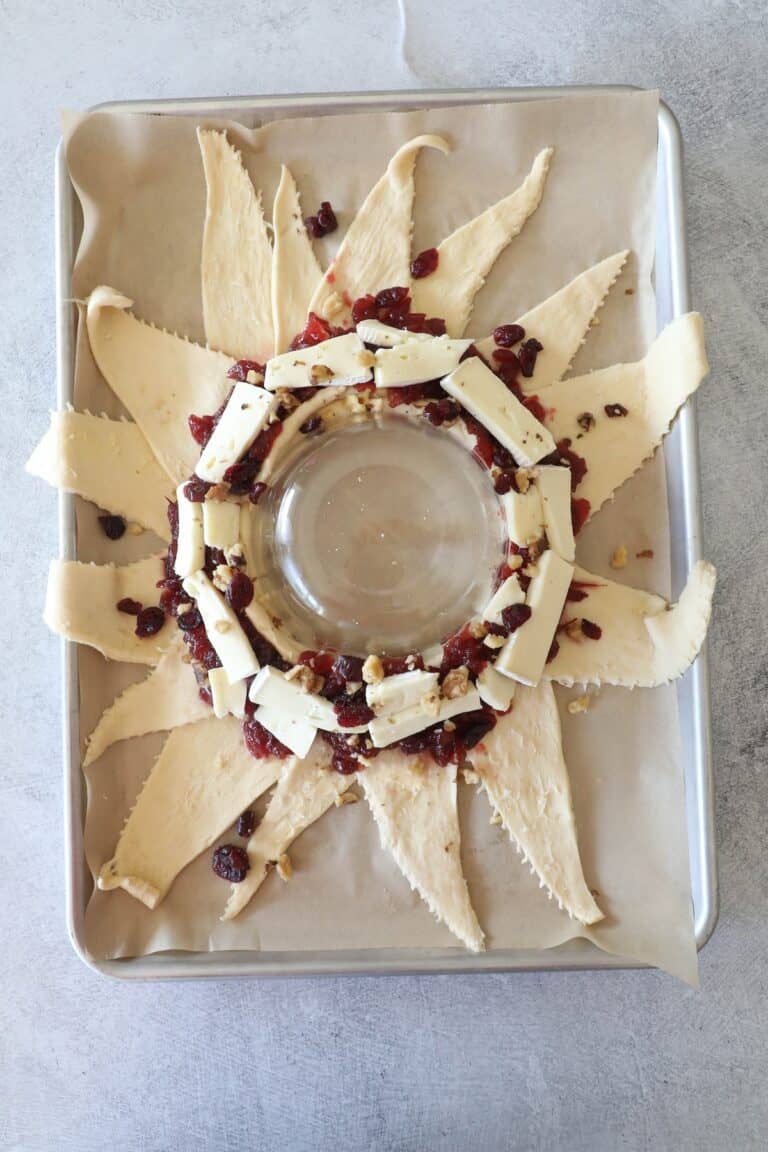 Cranberry Brie Wreath - Sweet Cs Designs