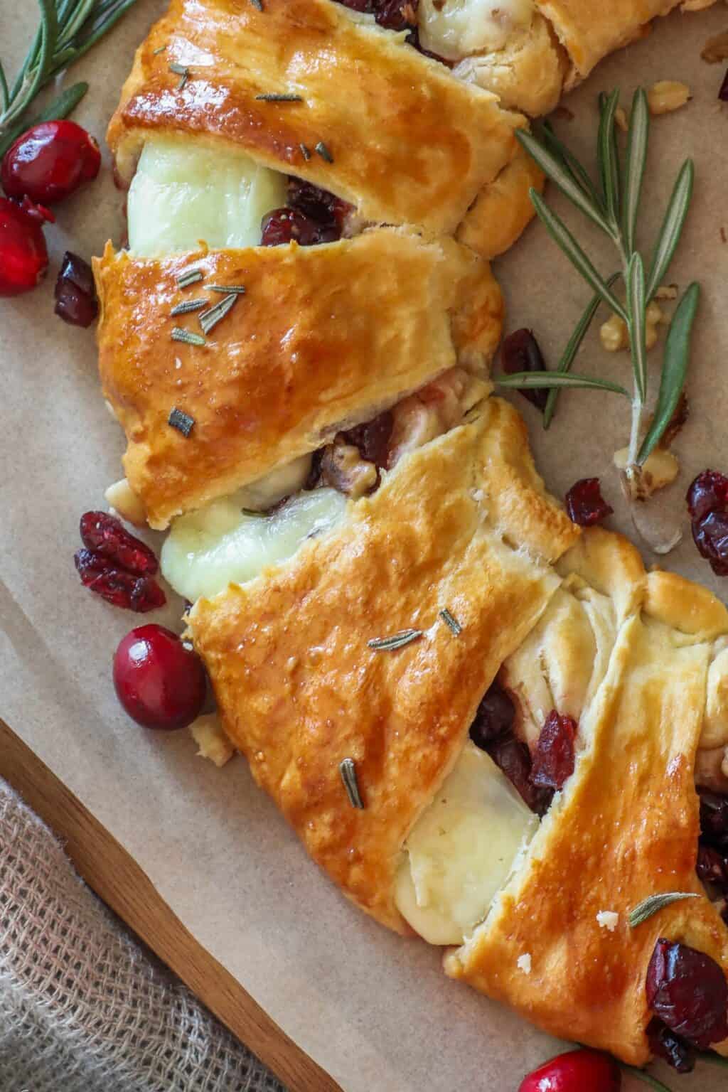 Cranberry Brie Wreath - Sweet Cs Designs