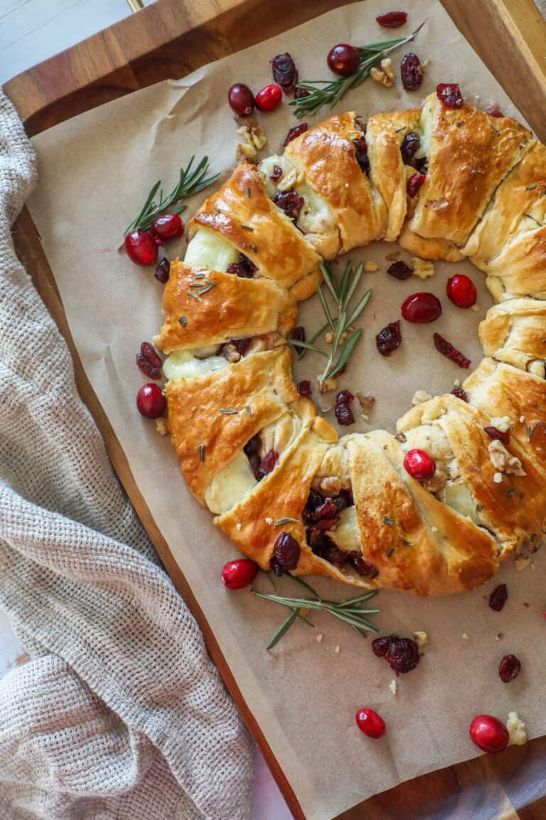 Cranberry Brie Wreath - Sweet Cs Designs