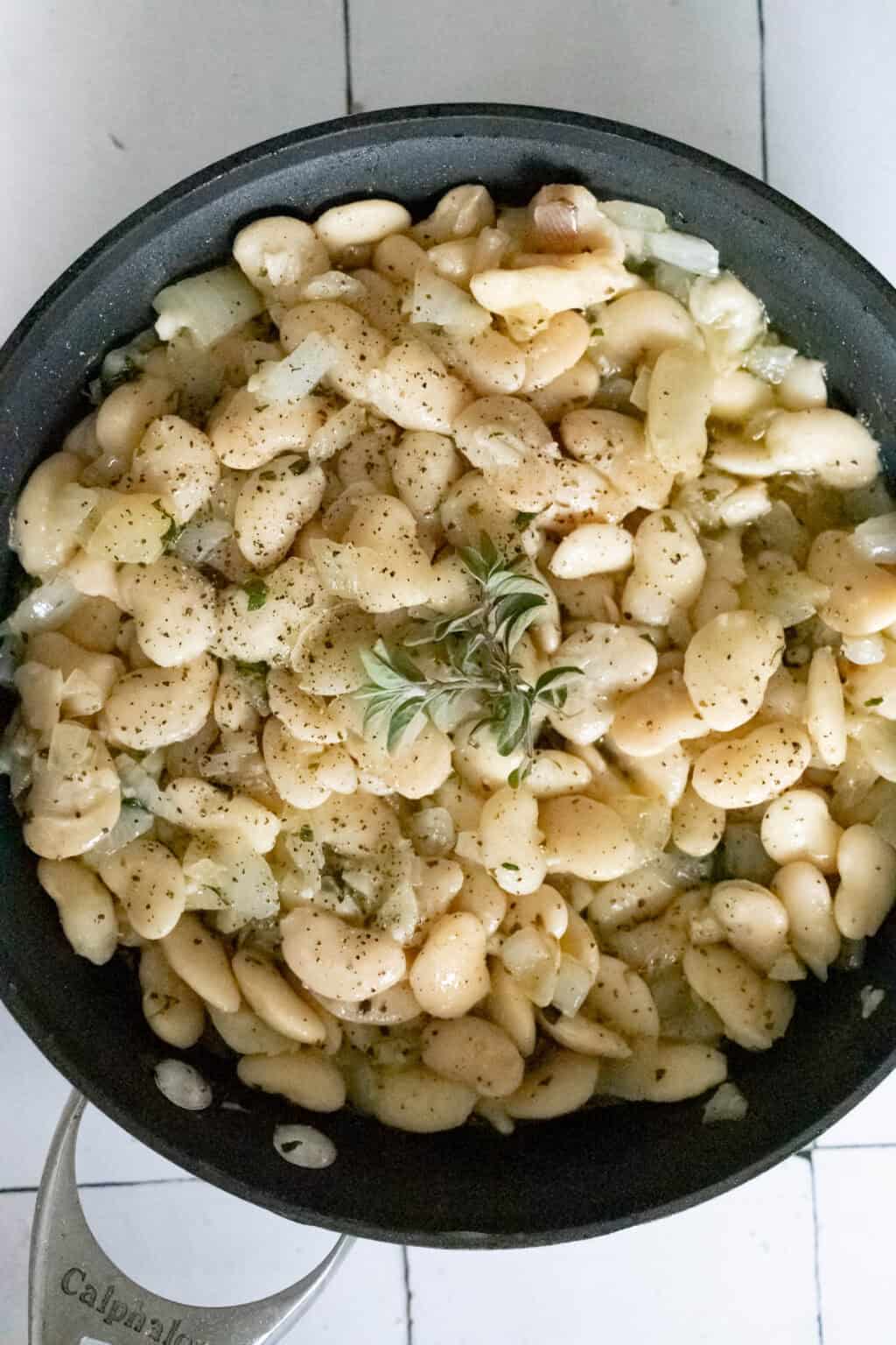 Garlic Oregano Butter Beans - Sweet Cs Designs