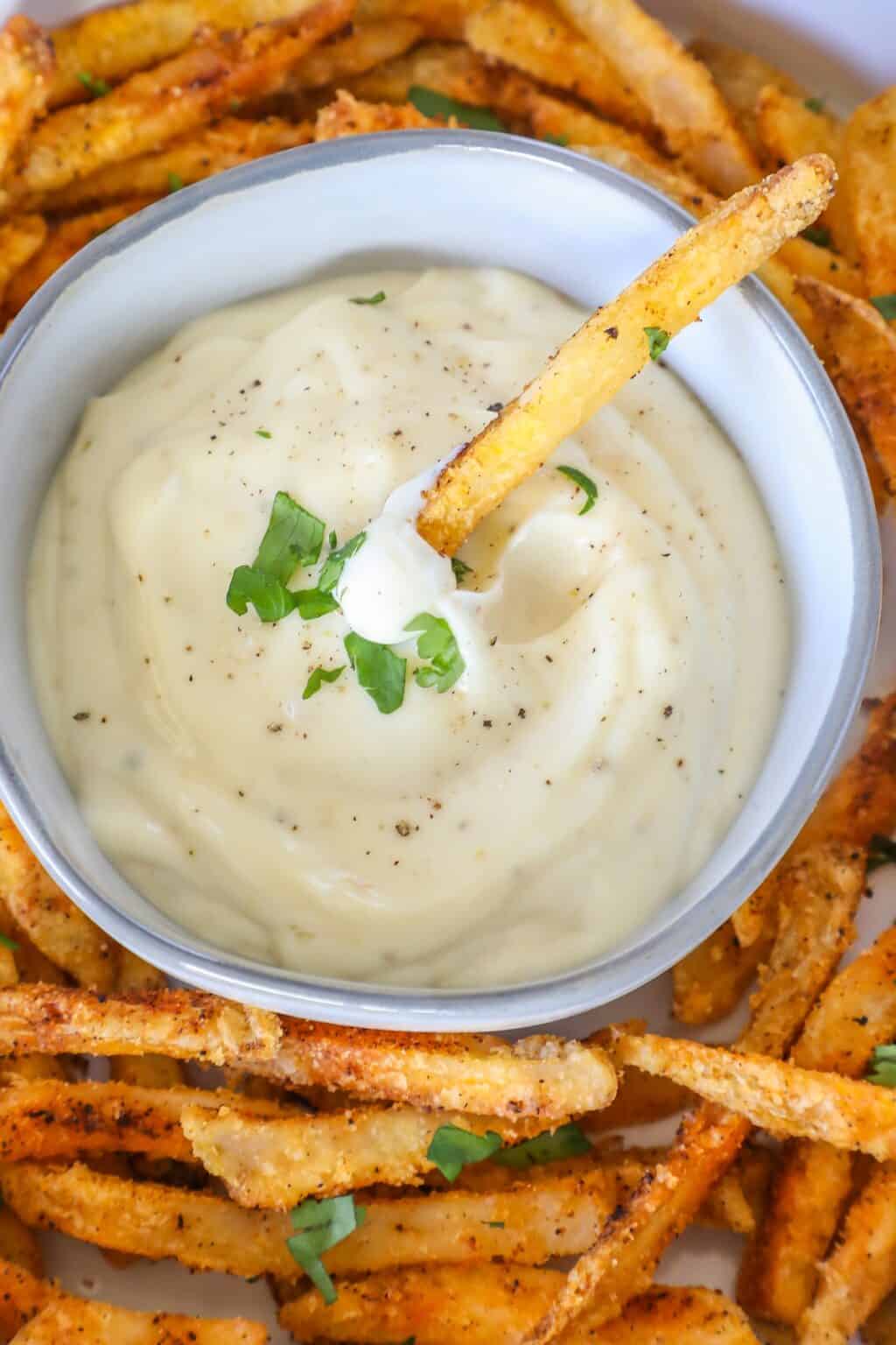 Lemon Garlic Aioli - Sweet Cs Designs