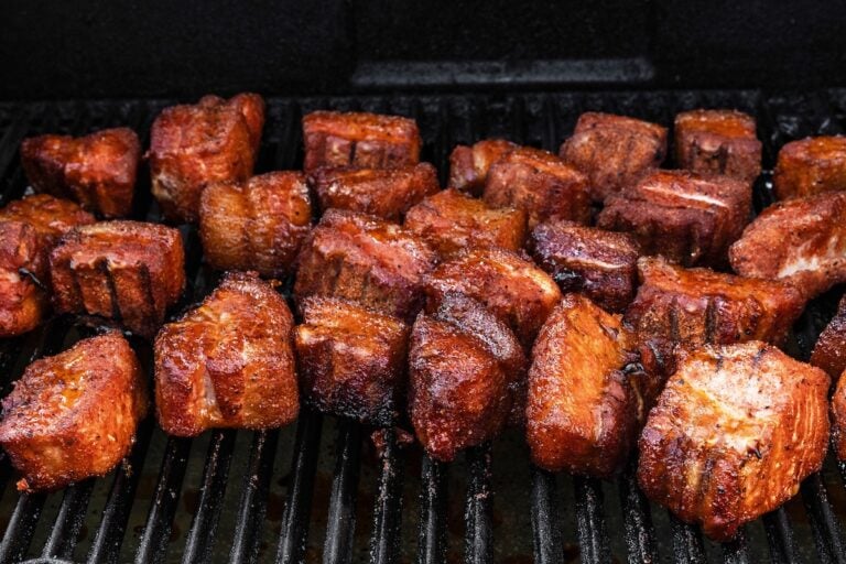 Smoked BBQ Pork Belly Bites - Sweet Cs Designs
