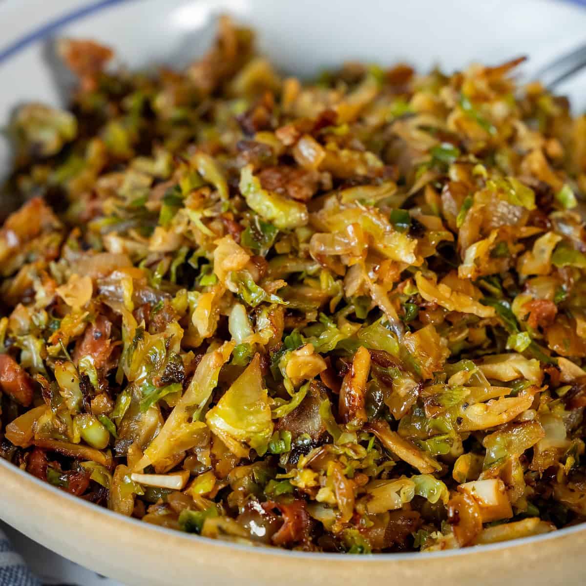 Brussels Sprouts Hash - Sweet Cs Designs
