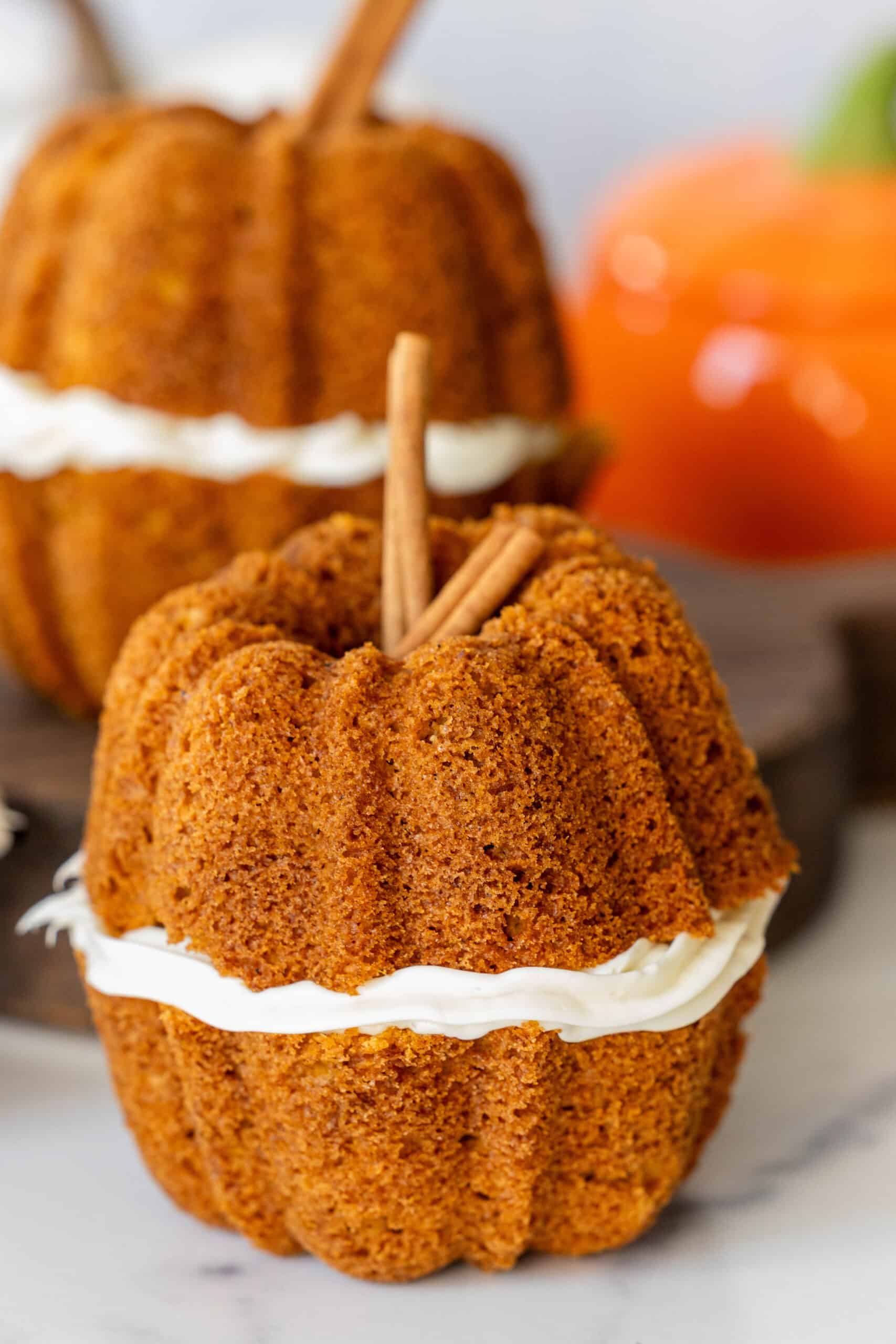 Pumpkin Bread Mini Pumpkins