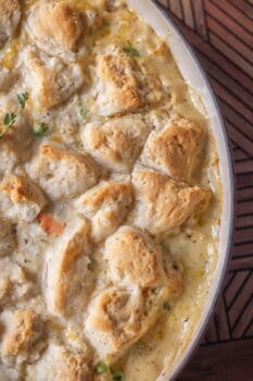 Leftover Turkey and Biscuit Casserole - Sweet Cs Designs